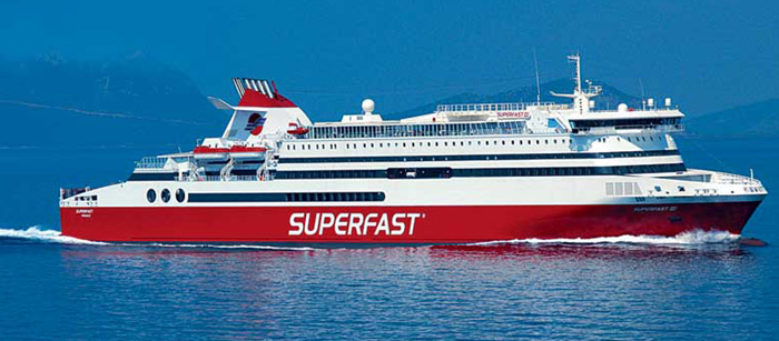 SUPERFAST ferries Piraeus Crete Heraklion Piraeus, Domestic schedules ...